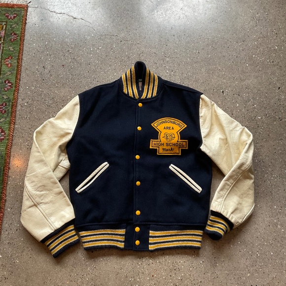 Standard Pennant Co. | Jackets & Coats | Standard Pennant Co Vintage Varsity Letter Jacket ...